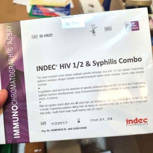 Jual Alat Test HIV / Syphilis Combo isi 25 Indec - Jakarta Barat - WBM ...