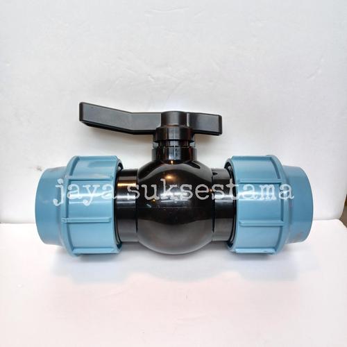 Jual Ball Valve HDPE 63mm Kran - Stop Kran HDPE 2" inch - Jakarta Barat ...