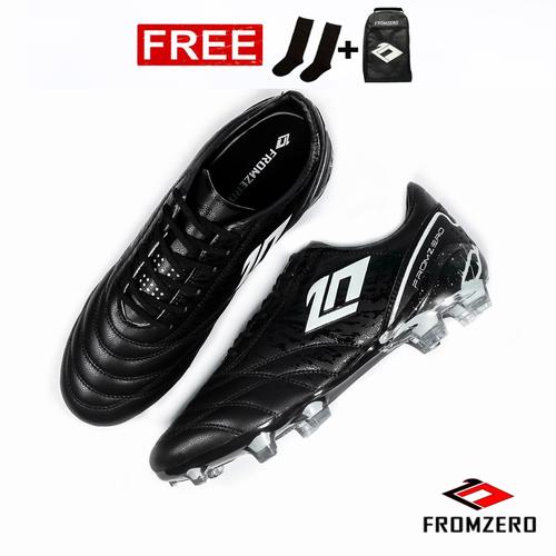 Promo Fromzero - Sepatu Bola Fromzero Starkia Xtervolt FG Black/white IN - HITAM PUTIH, 38 - Kab ...