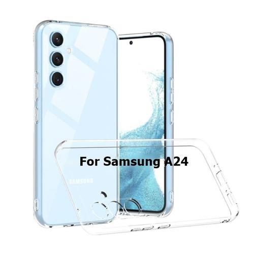 Jual CASE untuk SAMSUNG A24 SOFT CASE TRANSPARAN BENING SILIKON TPU ...
