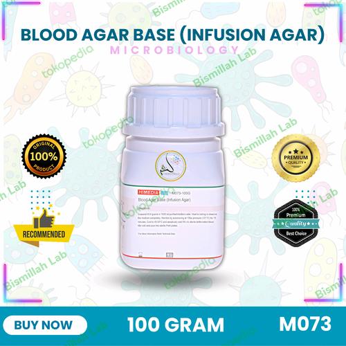Jual Blood Agar Base (infusion Agar) - Media Mikrobiologi, 100 gram ...