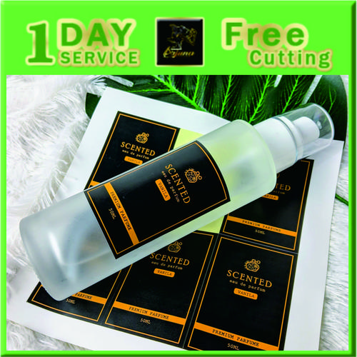 Jual Stiker Label Parfum Sticker Parfume Custom Label Wewangian - 4 x 6 ...