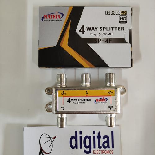 Jual SPLITTER MATRIX 4 WAY TIPE SP4F 1000mhz - Kota Pekanbaru ...