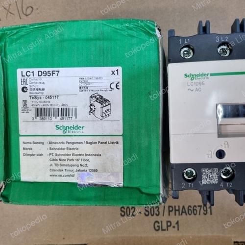 Jual KONTAKTOR LC1D95F7 LC1D95 110V SCHNEIDER ORIGINAL - Jakarta Pusat ...