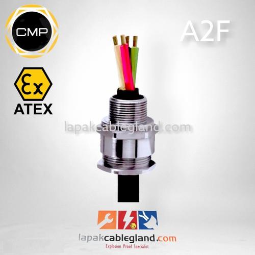 Jual Exd Cable Gland CMP non armour 20 A2F 1/2" brass nickel plated ...