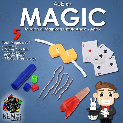 Promo Paket Alat Sulap Tool Magic Set Box Mainan Sulap Anak - Magic ...
