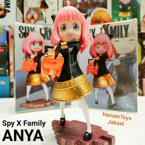 Jual SPY X FAMILY ANYA FORGER Cute Chibi Figure Cake Topper Figure ...
