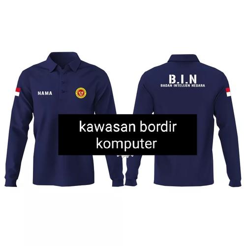 Jual Terbaru seragam BIN kaos BIN baju BIN pdh BIN full bordir komputer ...