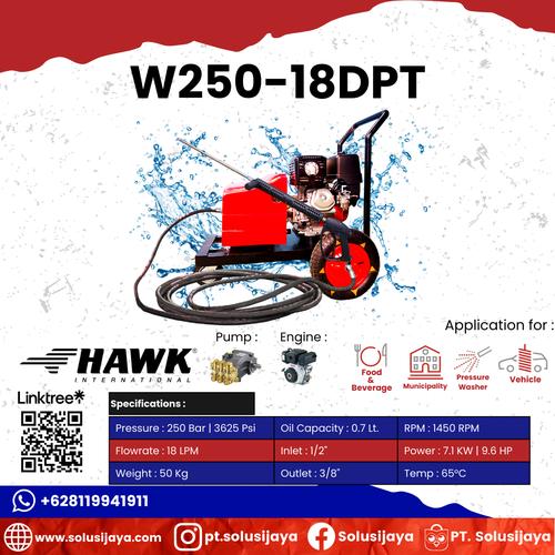 Jual POMPA HYDROTEST HAWK 250 BAR FLOWRATE 18 LITER PER MENIT - Jakarta ...