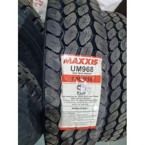 Jual Maxxis UM968 ukuran 7.50 750 R16 14PR Ban Truk kawat Truck Colt ...