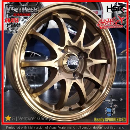 Jual Velg Mobil Ring 14 hsr hiroshima velg racing r14 air ev brio agya ayla - Kota Surabaya ...