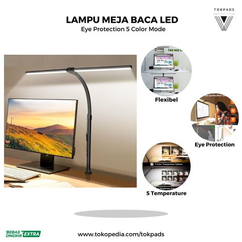 Jual Lampu Meja Belajar Monitor Light Screen Bar LED Eye Protection 5 ...