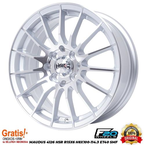 Jual VELG HSR WHEEL MAUDUS 4126 R15X6 H8X100-114,3 ET40 SMF - Kota Depok - F20 Wheels | Tokopedia