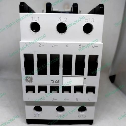Jual Magnetic Contactor / Kontaktor GE CL06 / CL06A300M 230V original ...
