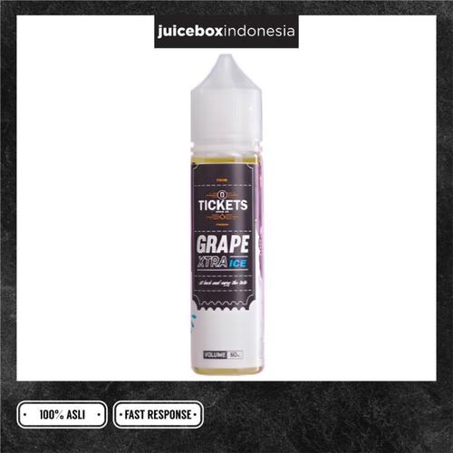 Jual E Liquid Tickets Grape Xtra Ice 60Ml Authentic By Ejm - FB 3MG ...