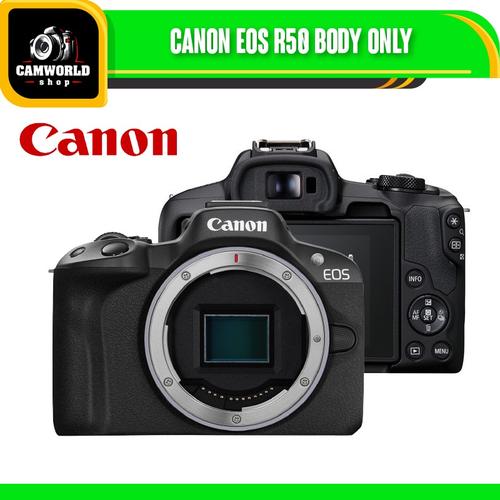Jual Canon EOS R50 Body Only Mirrorless Camera - Canon EOS R 50 Body ...