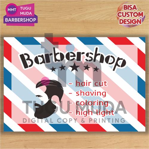 Jual Cetak Spanduk|Banner|MMT - BARBERSHOP-POTONG RAMBUT-KERITING ...