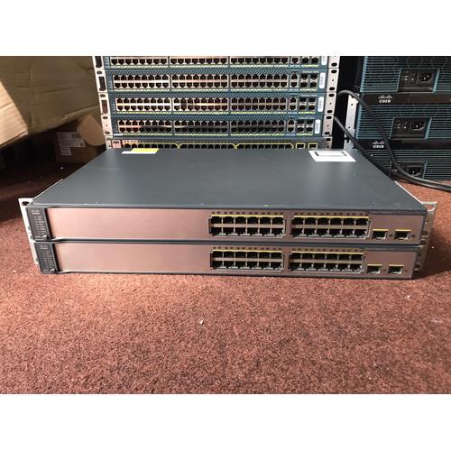 Jual Switch Cisco 3750 v2 3750v2 PoE 24 Port WS-C3750V2-24PS-S - Kota ...