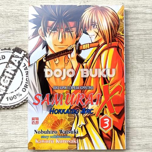 Promo Komik Samurai X Hokkaido Arc 3 by Nobuhiro Watsuki - Jakarta Barat - Dojo Buku | Tokopedia