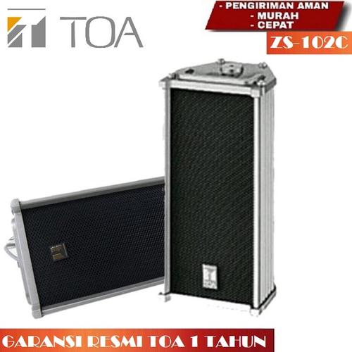 Jual TOA ZS-102C Column Speaker Indoor / Outdoor Speaker Dinding Masjid ...