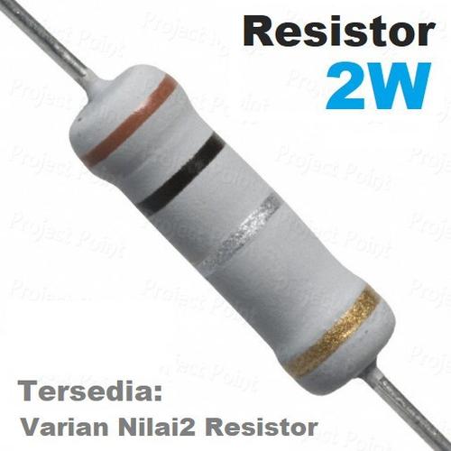 Jual Resistor 2W 5% 10K 12K 15K 18K 22K 27K 30K 33K 39K 47K 56K 68K 82K ...