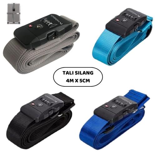 Promo Mediatech Tali Koper Silang / XCross Luggage Strap Belt 4m - TSA ...