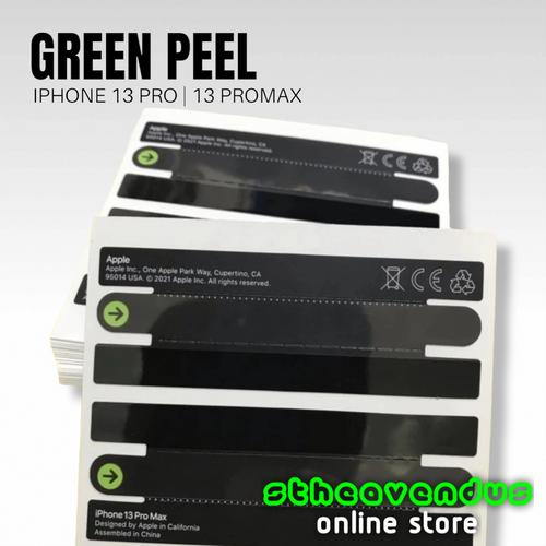 Jual STICKER STIKER SEGEL GREEN PEEL 13 13 MINI 13 PRO 13 PROMAX ...