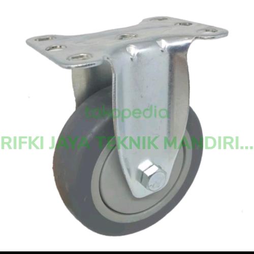 Jual Roda troli/troly karet Tpr 3"inch mati/maju mundur Ranger Germany ...