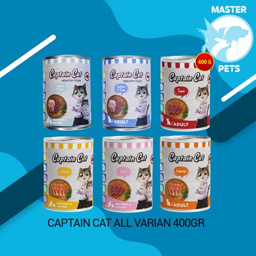 Promo Makanan Basah Kucing Kaleng Can Captain Wet Food 400 Gram ...