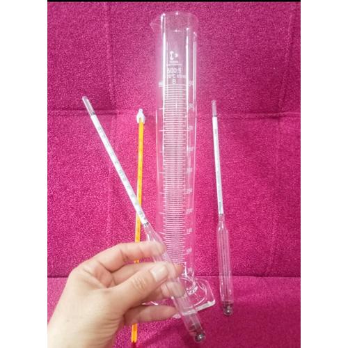 Jual Set 4 Hydrometer Bensin Solar, Thermometer dan Gelar Ukur Duran ...
