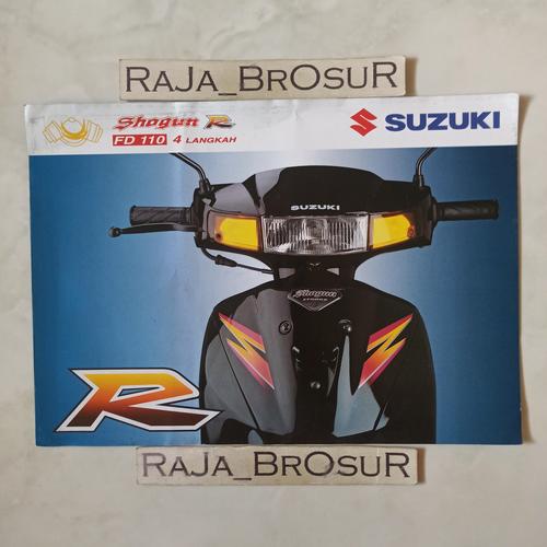Jual Poster brosur katalog Suzuki Shogun FD110/Shogun 110R/Shogun Kebo ...