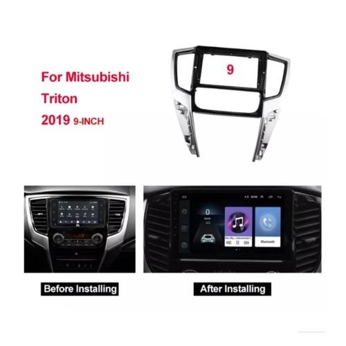 Jual frame panel 2019 up mitsubishi triton 9 inchi android - Jakarta ...