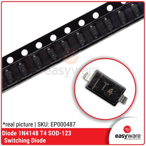 Jual Diode 1N4148 SOD123 1N4148W T4 SOD-123 Switching Diode 1N4148 SMD - Kota Bandung - EasyWare ...
