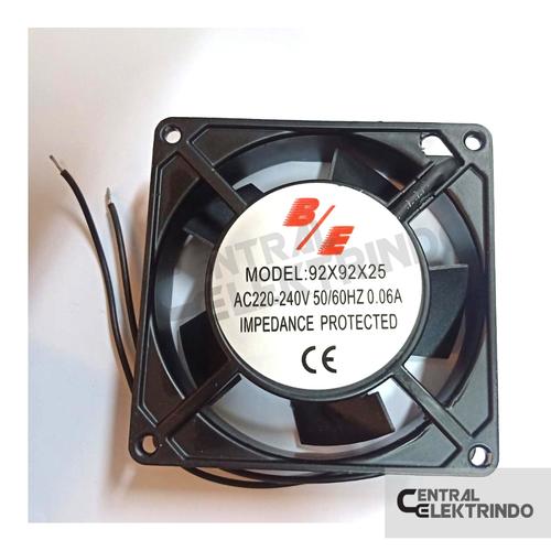 Jual Fan ac BE 9cm Cooling Fan BE 9,2x9,2x2,5cm Fan B E Kipas B/E AC ...