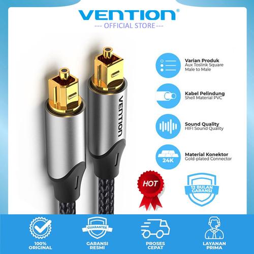 Promo Vention Kabel Audio Digital Optical Toslink Audio Optik - BAE, 5 ...
