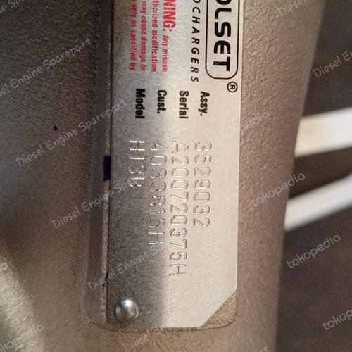 Jual 3529032 turbo assy bht3b cummins nta855 holset genuine - Jakarta ...