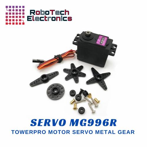 Jual MOTOR SERVO TOWER PRO MG996R METAL GEAR 360 DEGREE - Kab. Ponorogo ...