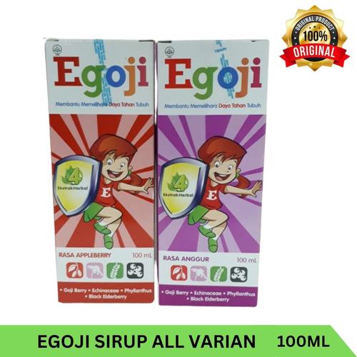 Jual Egoji Sirup 100 ml / 50ml Vitamin Penambah Daya Tahan Tubuh Anak ...