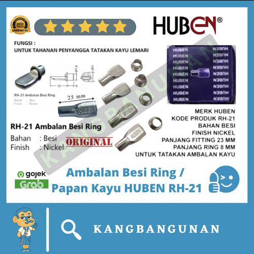 Jual HUBEN RH-21 Ambalan Besi Ring / Kayu Penyangga Papan Kayu HUBEN RH ...