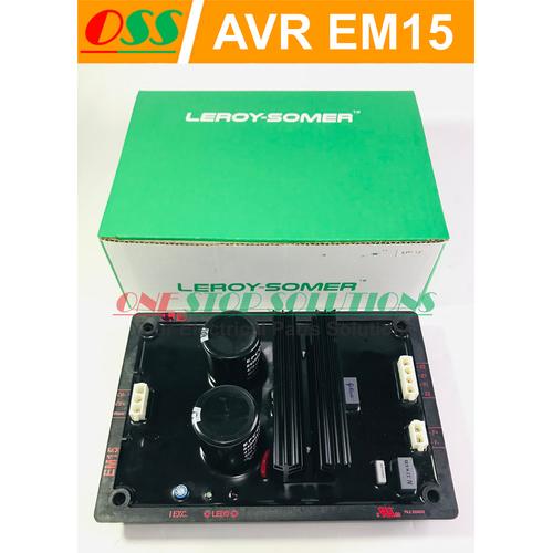 Jual AVR GENERATOR EM15 LEROY SOMER ORIGINAL GENUINE AVR GENSET EM 15 ...