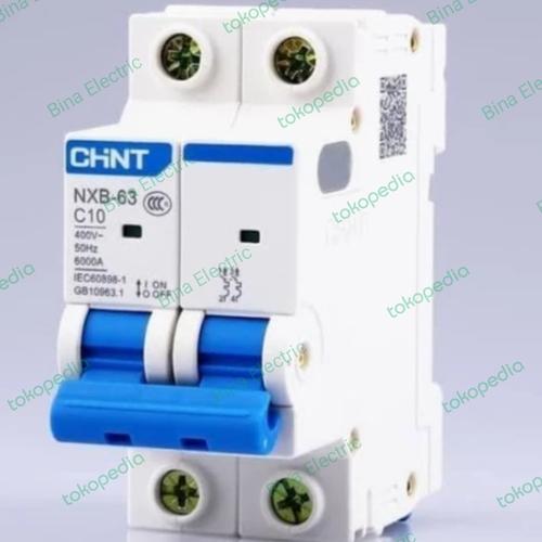 Jual MCB Chint NXB-63 2P 1A 2A 4A 6A 10A 16A 20A 25A 32A 40A 50A 63A Chint - 50A - Jakarta Pusat ...