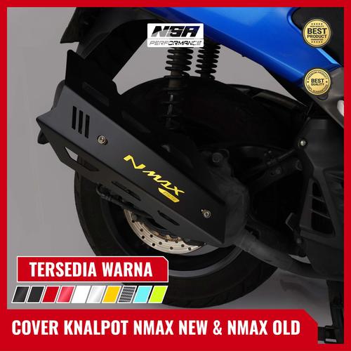 Jual NSA COVER KNALPOT NMAX OLD/NEW Tutup Knalpot NMAX New/Old 2015 ...
