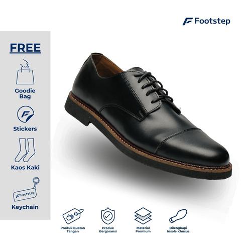 Jual Sepatu Casual Pria Formal Footstep Footwear Wirken Derby - Kota ...