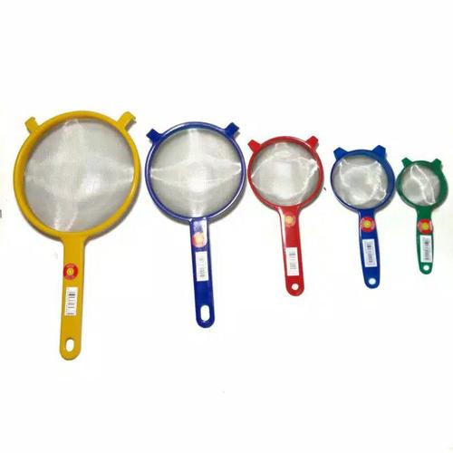 Jual (1 pcs) Saringan Stainless EAGLE Saringan Tepung Teh Plastik Kawat ...