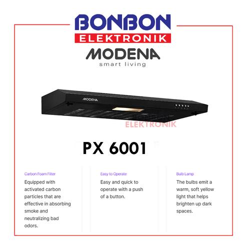Promo Modena Cooker Hood Esile PX 6001 Slim Hood 60cm / PX6001 Cicil 0% ...
