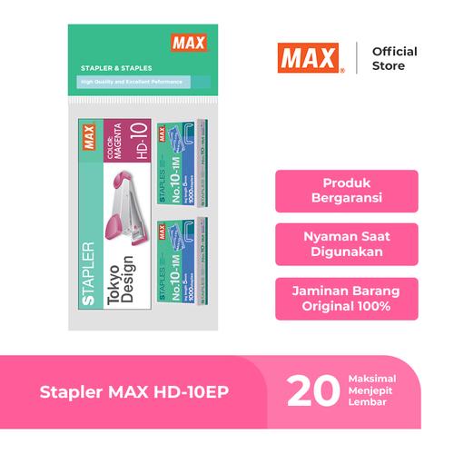 Promo MAX Stapler dan Staples Kantor - Magenta - Jakarta Pusat - Max ...