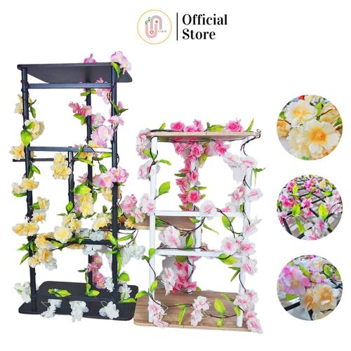 Jual Tanaman Hias Bunga Rambat Plastik Dekorasi Interior Dinding ...