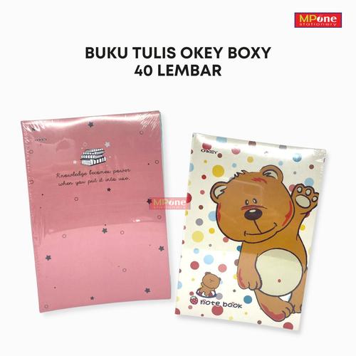 Jual Buku Tulis Okey Boxy 40 Lembar / Buku Tulis Boxy 40 Lembar - Kota ...