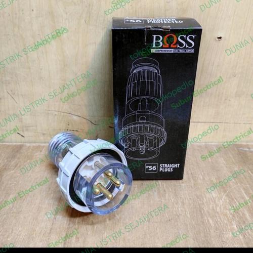 Jual Straight Plug/ steker 4 pin 20 Ampere merek BOSS tipe B56P420 ...