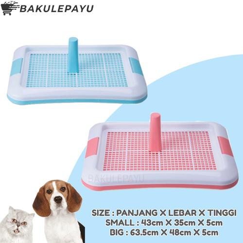 Jual Tempat Pipis Tiolet Hewan Anjing Kucing Peliharaan Training Tray ...